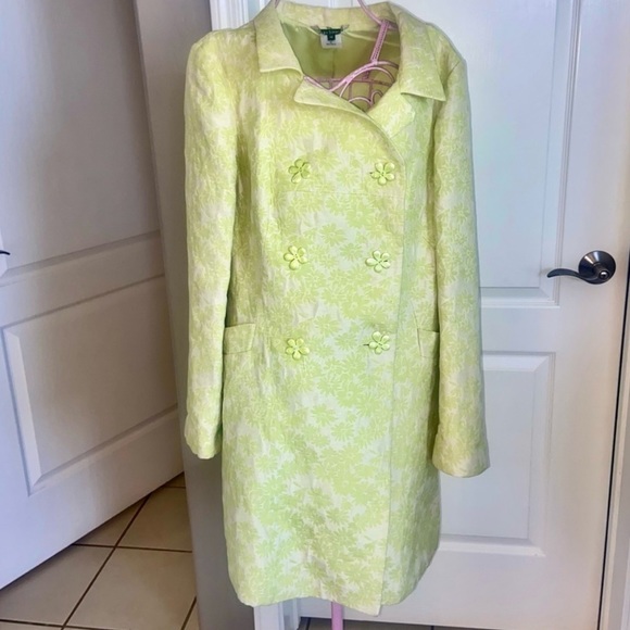 TERA JARMON | Jackets & Coats | Tera Jarmon Brocade Coat Size 6 | Poshmark